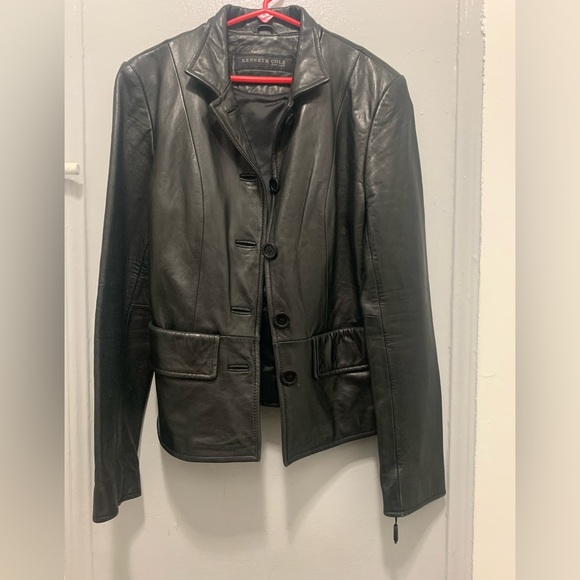 Kenneth Cole | Jackets & Coats | Vintage Leather Kenneth Cole Jacket ...